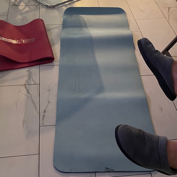 Athletic Works | Other | Athletic Works Light Blue Yoga Mat | Poshmark